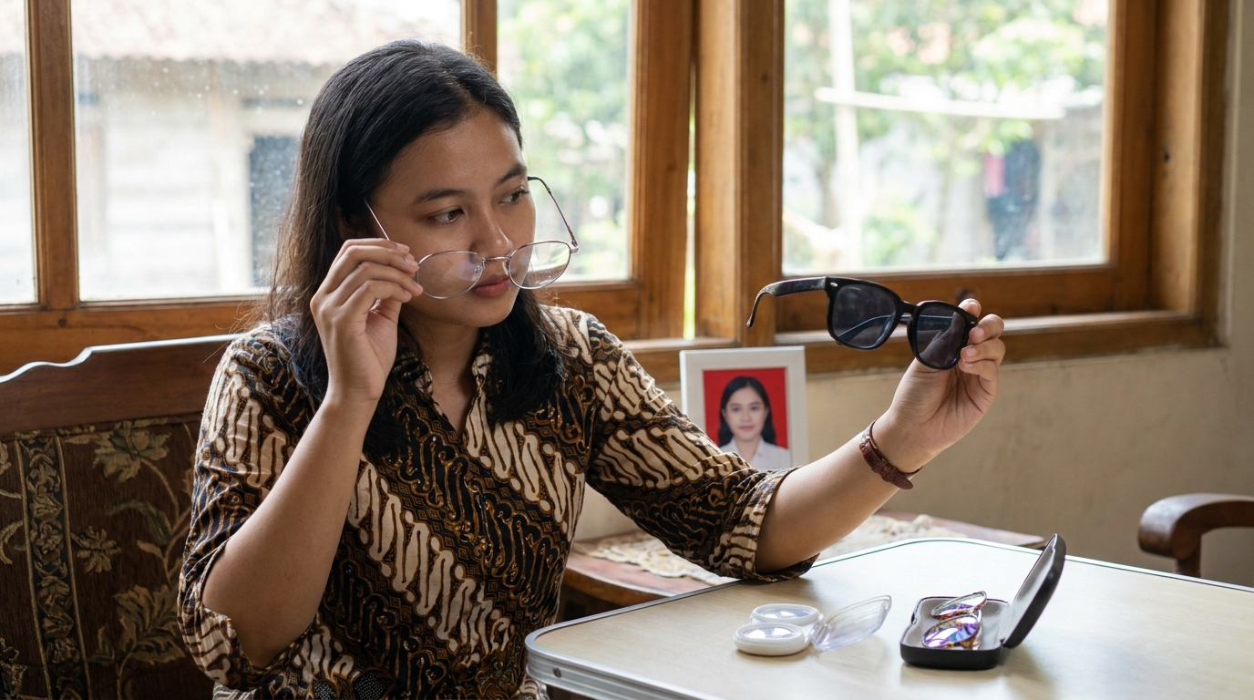 Aturan Kacamata Pas Foto Resmi 2026: Mana yang Boleh?