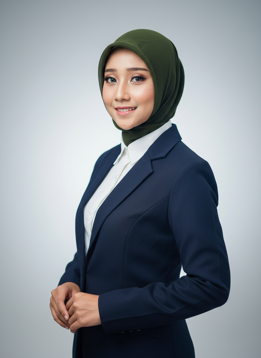 Headshot Profesional — Foto LinkedIn & CV Siap Pakai | PasPoto